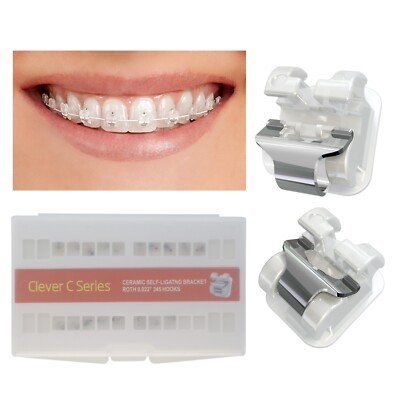 Clear / Ceramic Aesthetic Brackets in Dentexa